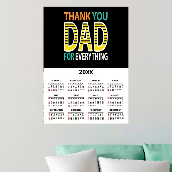 Buy Thank You Dad For Everything Customized Photo Printed Poster ...