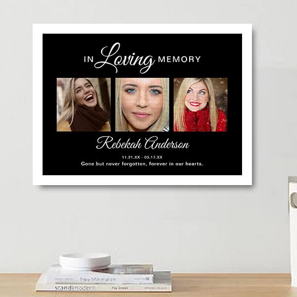 Buy In Loving Memory Photo Collage Tribute Customized Photo Printed ...