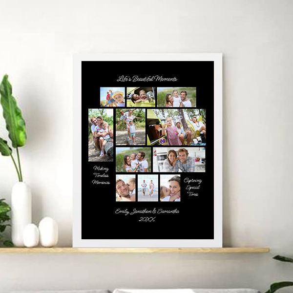 Buy Sentimental Quotes 11 Photo Collage Customized Photo Printed ...