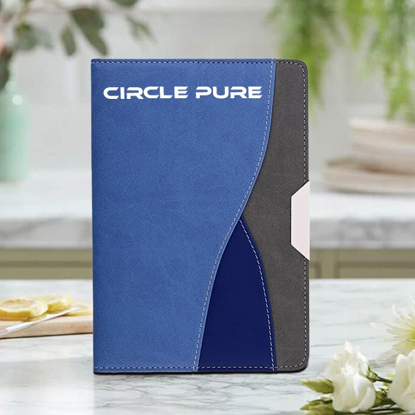 Buy Blue Pattern Customized Notebook Diary - A5 Size | yourPrint