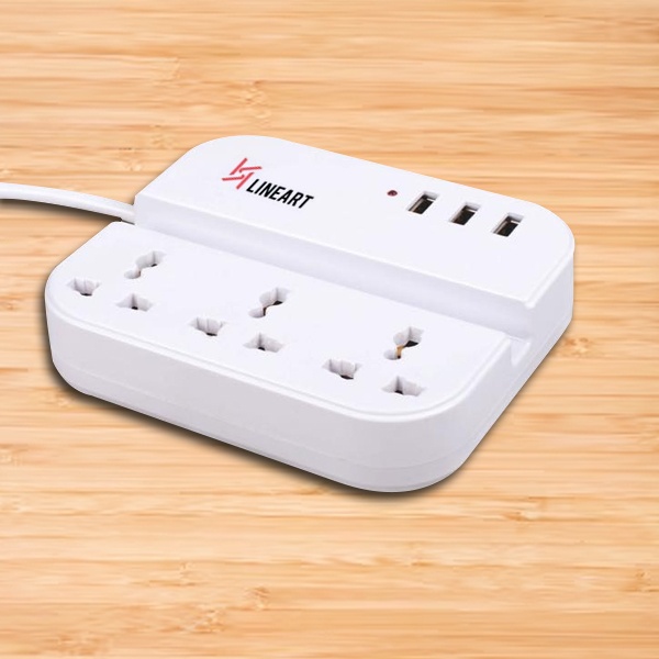 Buy White Customized Multi Point Extension Board With USB Ports And ...
