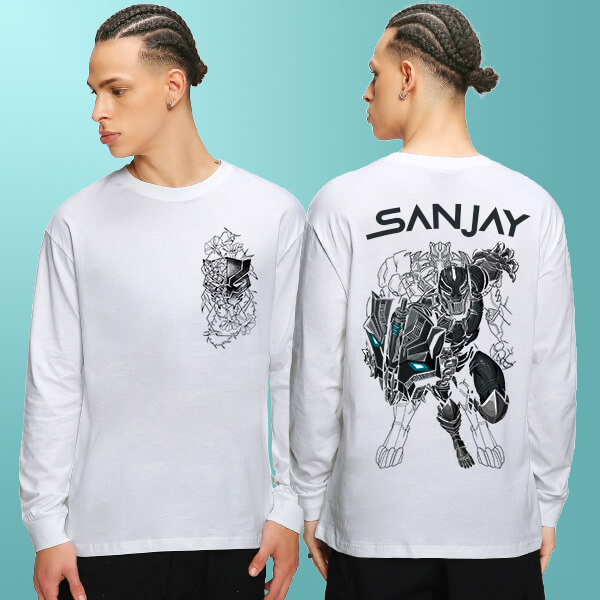 Buy Warrior Customized Unisex Printed Sweatshirt | yourPrint