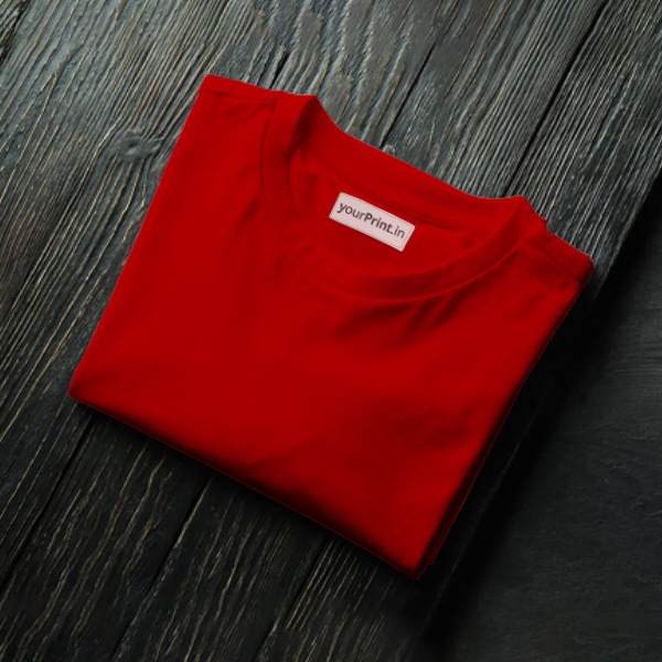 Buy Asphalt Solid Plain Half Sleeve Men's Cotton T-Shirt by yP Basics ...