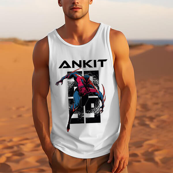 Buy Fast Superhero Customized Tank Top Vest for Men | yourPrint