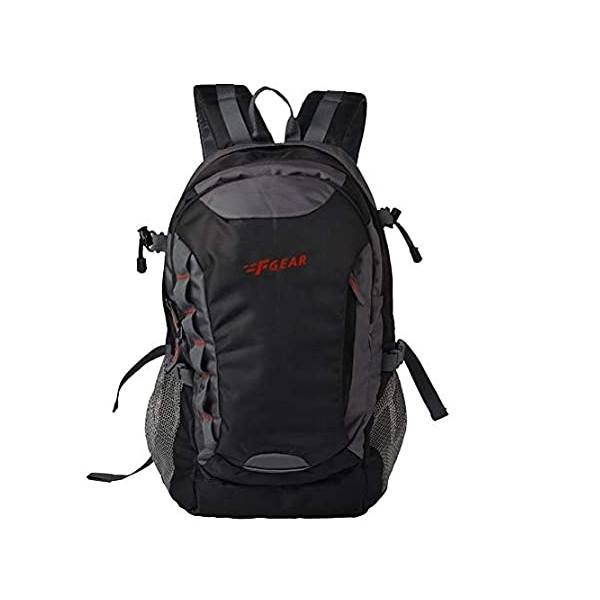 Buy Black, Grey Customized F Gear Fortune 27 Litres Laptop Backpack ...