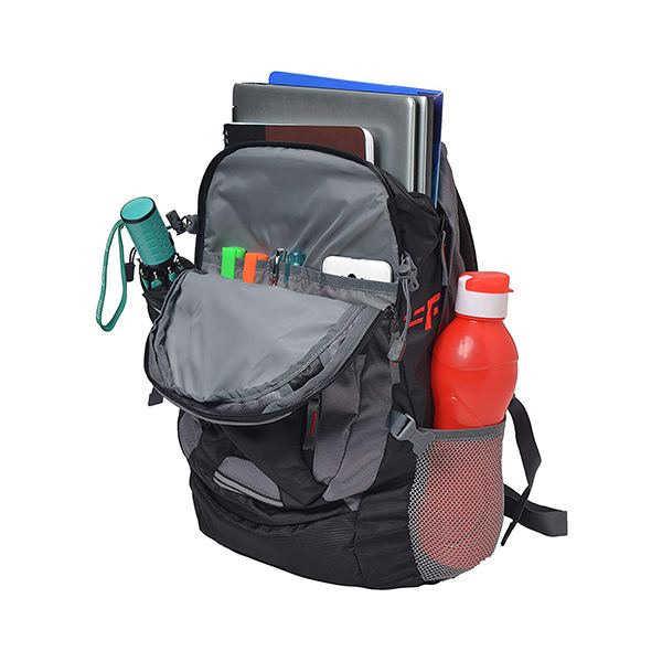 Buy Black, Grey Customized F Gear Fortune 27 Litres Laptop Backpack ...