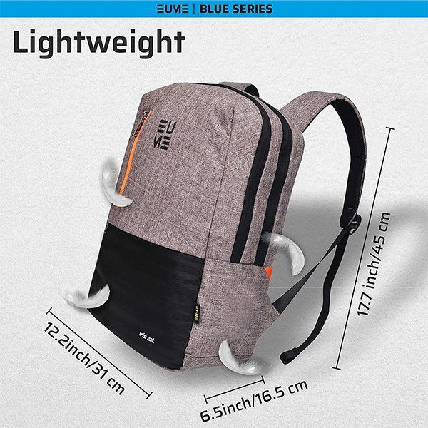 Buy Black Grey Customized 23 Litre Slim Durable Water Resistant ...