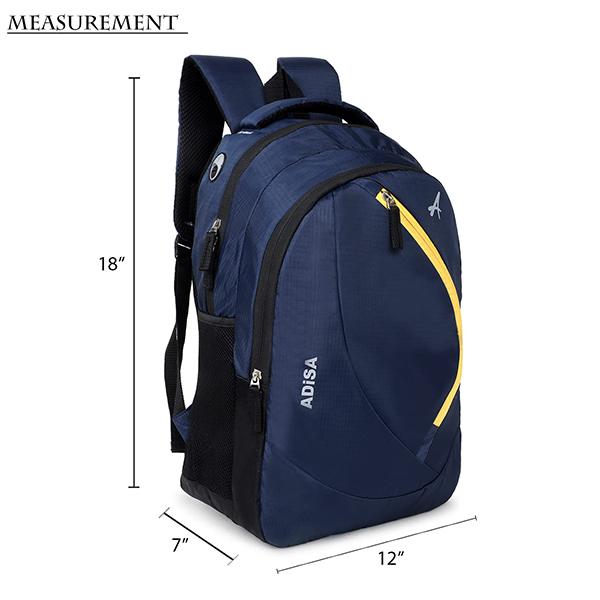Buy Navy Blue Customized Laptop Backpack 31 Liters | yourPrint