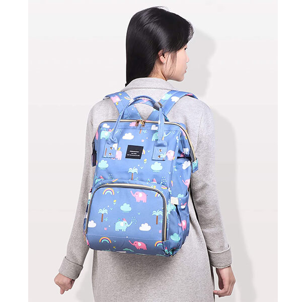 Buy Blue Designed Customized Maternity Backpack | yourPrint