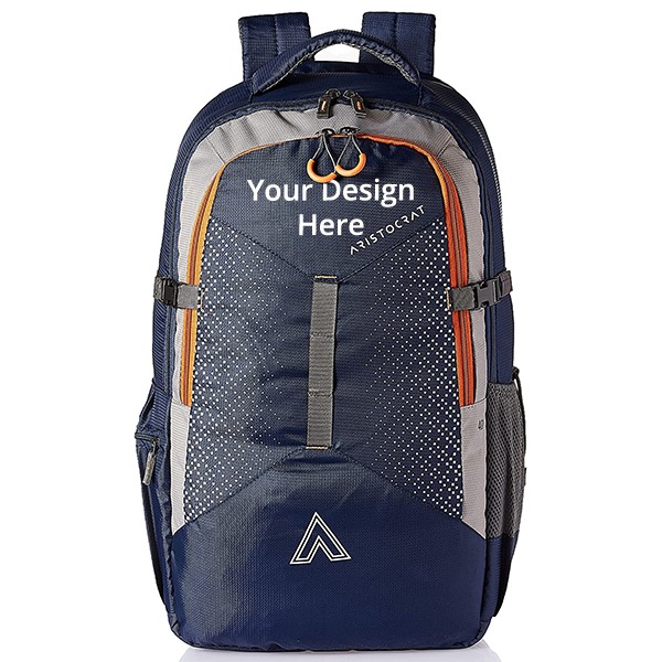 Buy Navy Blue Customized 40 Litre Rucksack | yourPrint
