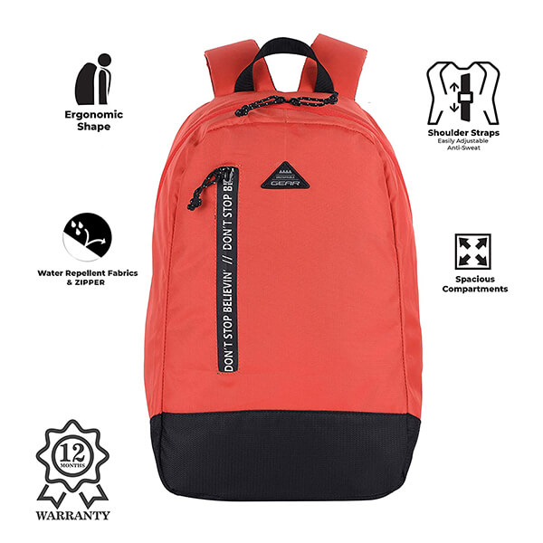 Buy Orange Customized Gear Backpack | yourPrint