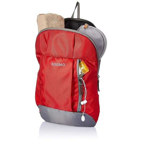 Buy Red Customized Hiking Day Backpack, 10 Litre | yourPrint