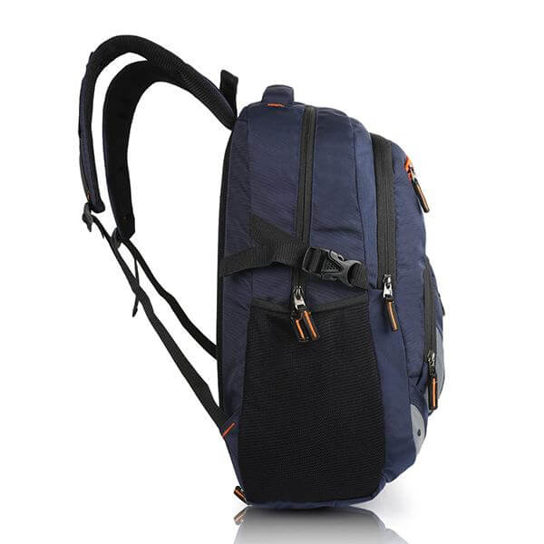 Buy Navy Blue Customized 35L Travel Laptop College School Backpack ...