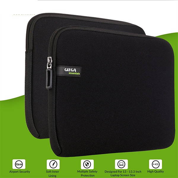 Buy Black Customized 13.3 Inch Laptop Bag Sleeve Case Cover Pouch ...