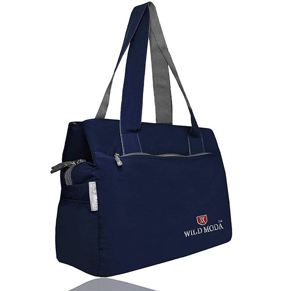 Buy Navy Blue Customized Women's Shoulder and Tote Bag | yourPrint