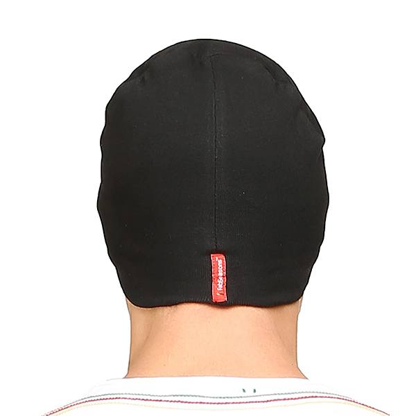 Buy Black Customized FabSeasons Cotton Skull Cap Online | yourPrint
