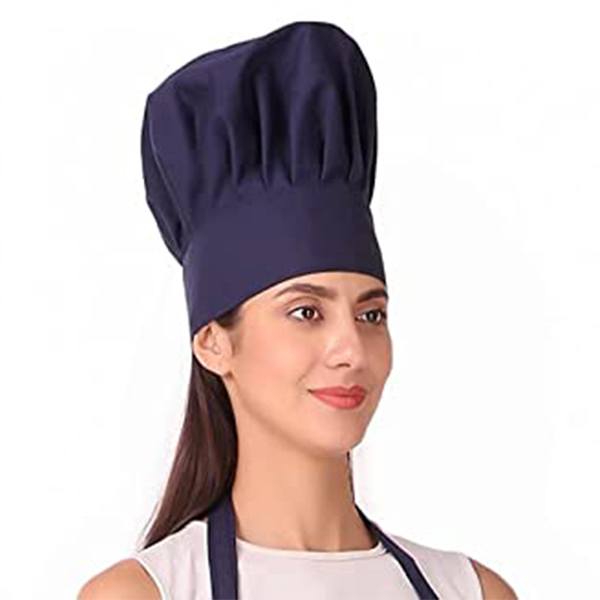 Buy Navy Blue Customized Adjustable Unisex Cooking Chef Cap Hat Online ...