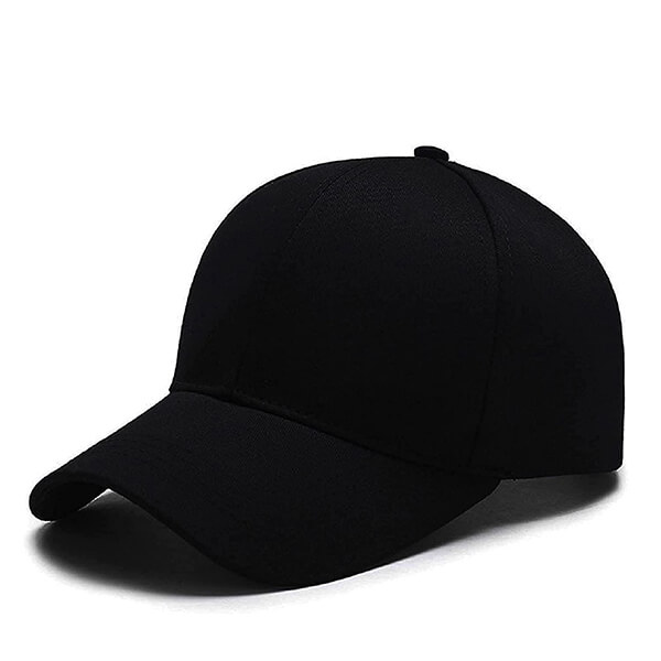 Buy Black Customized Unisex Solid Baseball Cap Online | yourPrint