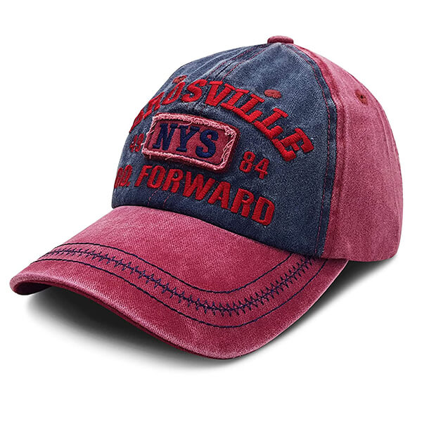Buy Red Customized Solid Baseball Cap Online | yourPrint