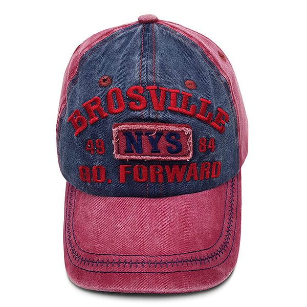 Buy Red Customized Solid Baseball Cap Online | yourPrint