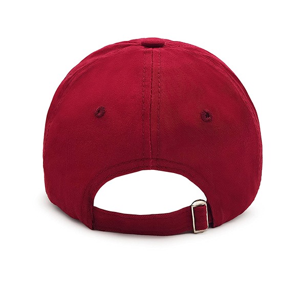 Buy Red Customized Solid Baseball Casual Sports Adjustable Cap Online ...