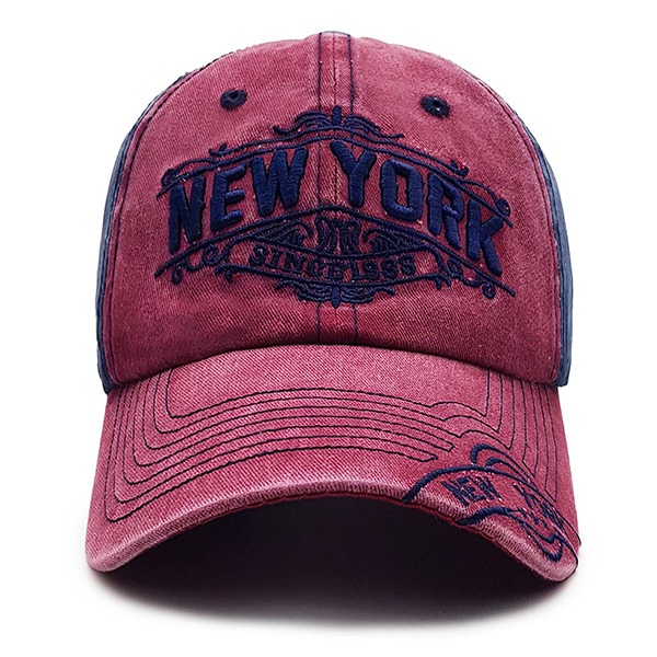 Buy Blue Customized Solid Baseball Casual Sports Adjustable Cap Online ...