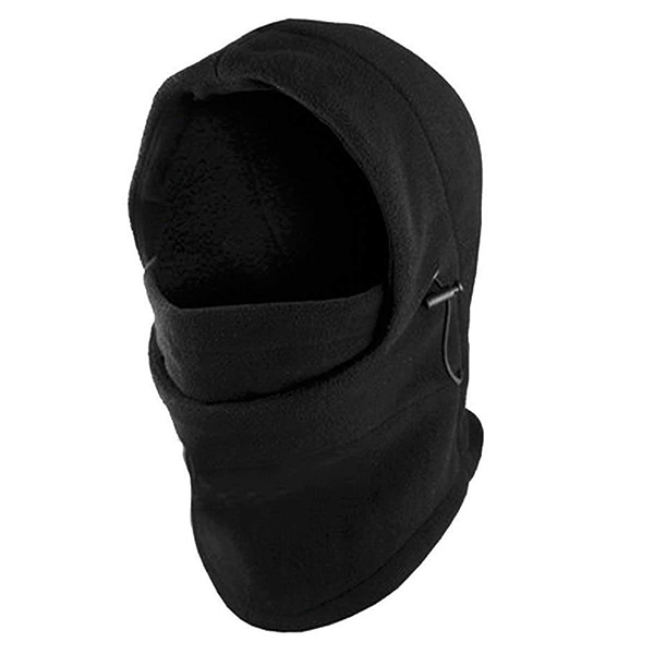 Buy Black Customized Face Cover Neck Winter Cap Online | yourPrint