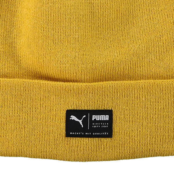 Buy Yellow Customized Puma Beanie Cap Online | yourPrint