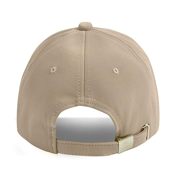Buy Beige Customized Solid Baseball Cap with Adjustable Buckle Online ...