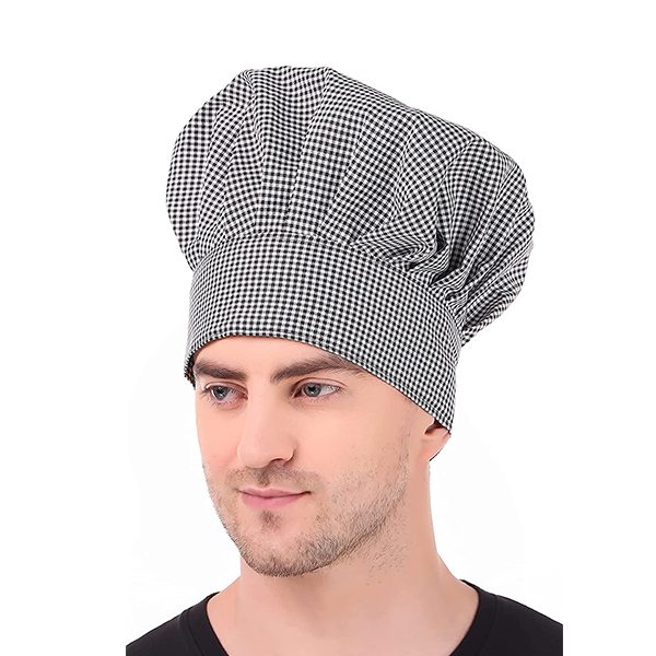 Buy Black White Customized Adjustable Chef Cap Hat (Pack of 5) Online ...