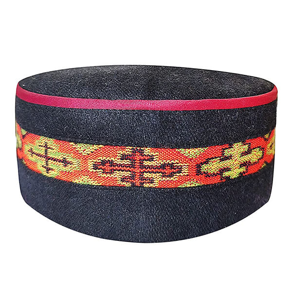 Buy Black Customized Woolen Kullu Cap Online | yourPrint