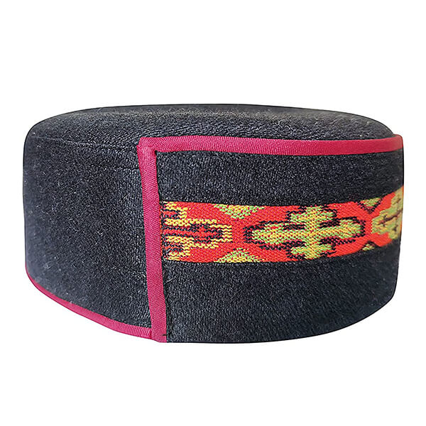 Buy Black Customized Woolen Kullu Cap Online | yourPrint