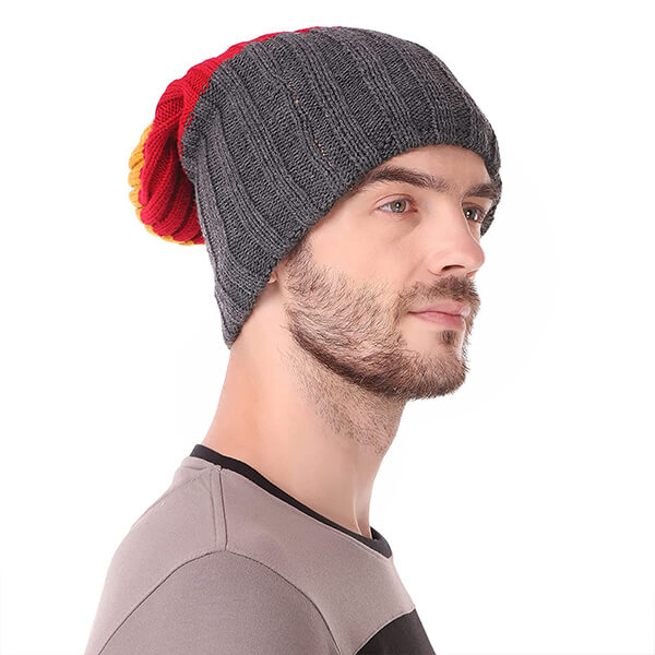 Buy Multicolor Customized Winter Beanie Cap Online | yourPrint