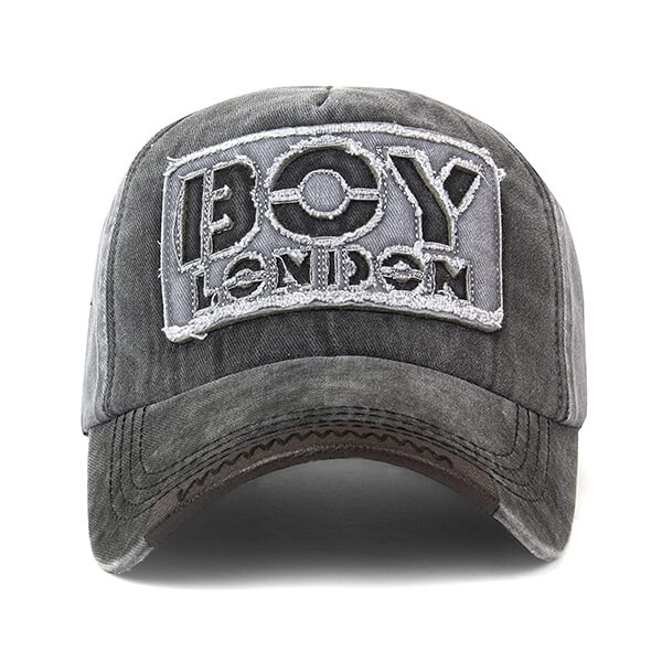 Buy Grey Denim Customized Cap Online | yourPrint