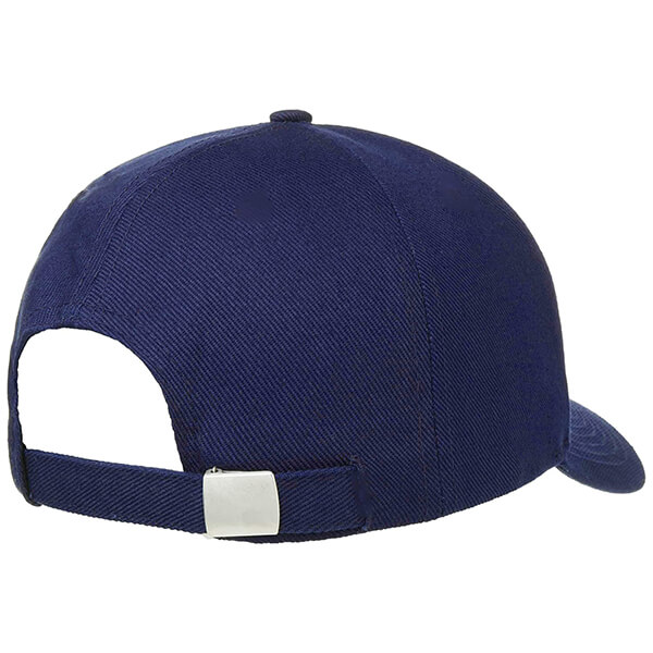 Buy Blue Customized Unisex Cap Free Size with Adjustable Metal Buckle ...