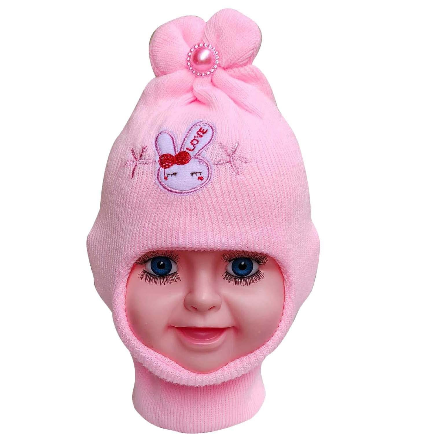 Buy Blue-Pink Customized Monkey Cap for Infants (0-6 Months) Online ...