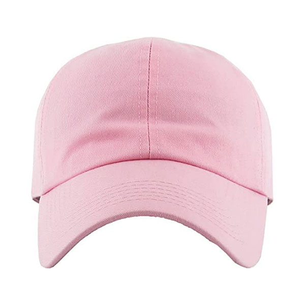 Buy Pink Customized Unisex Cotton Free Size Cap Online | yourPrint