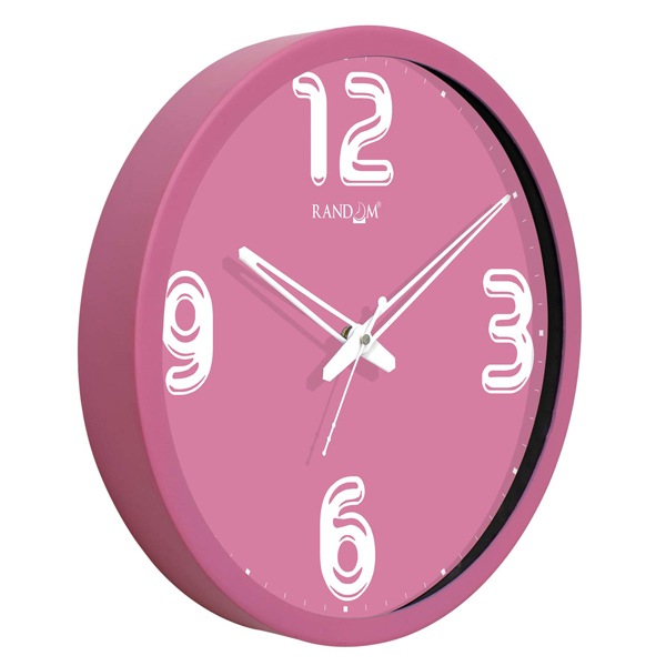 Buy Pink Customized 12" Wall Clock | yourPrint