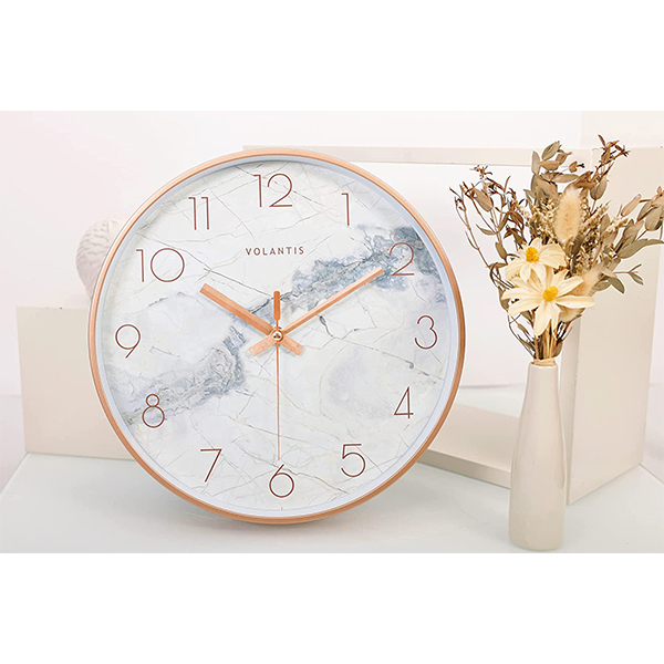 Buy White Customized Wall Clock for Home, Living Room, Bedroom, Hall ...
