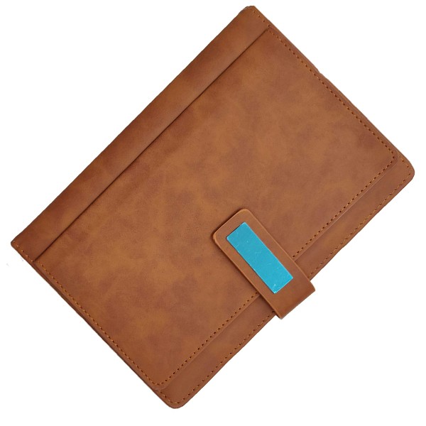 Buy Hazelnut Customized Hard Bound Notebook Diary with PU Leather ...