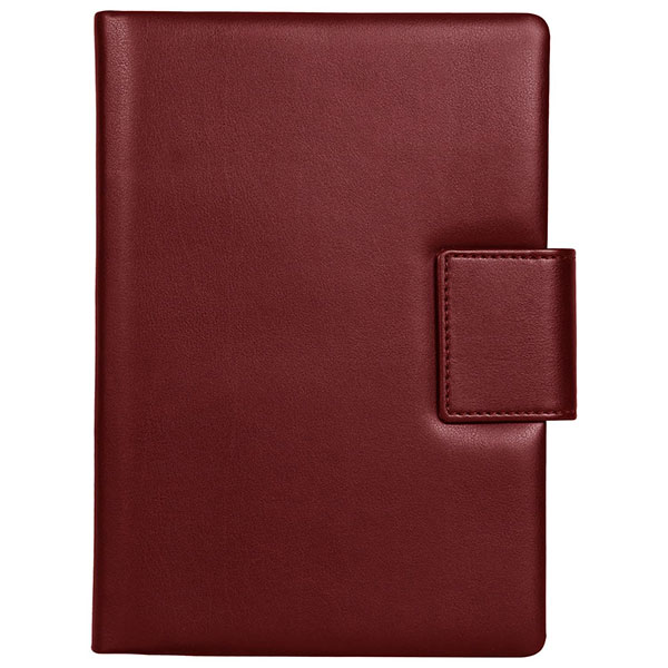 Buy Maroon Customized A5 Size-Hard Bound Notebook with a Magnetic ...