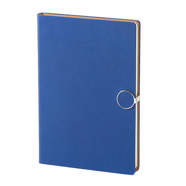 Buy Blue Customized Executive A-5 PU Leather Notebook Journal Diary ...