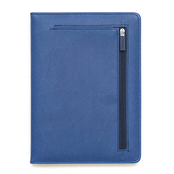 Buy Classic Blue Customized A-5 Faux Leather Hardbound Notebook Diary ...