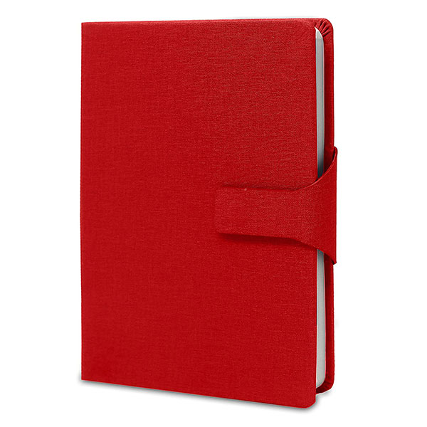 Buy Red Customized A5 Size Diary Notebook 196 Ruled Pages Premium ...