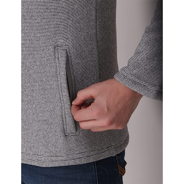 Buy Grey Customized Full Sleeves Jacket For Men | yourPrint