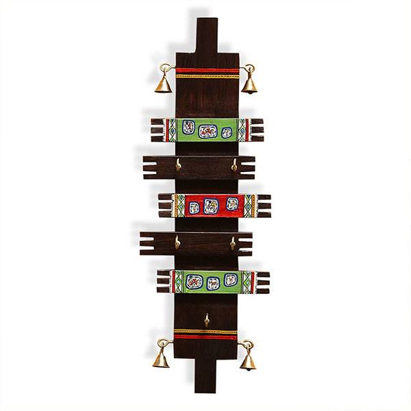 Buy Brown Customized Wood Home Deorative Keychain Holder Key Hangers ...