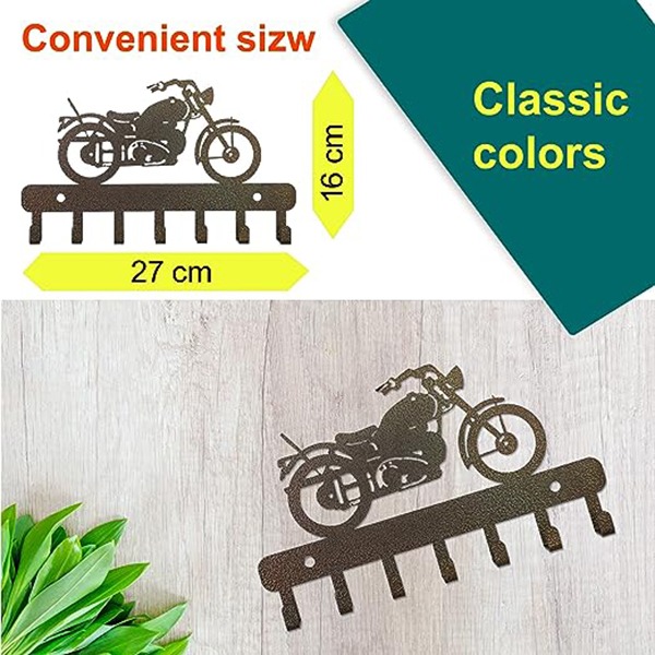 Buy Brown Customized Metal Key Holder for Home Wall Stylish | Key Stand ...