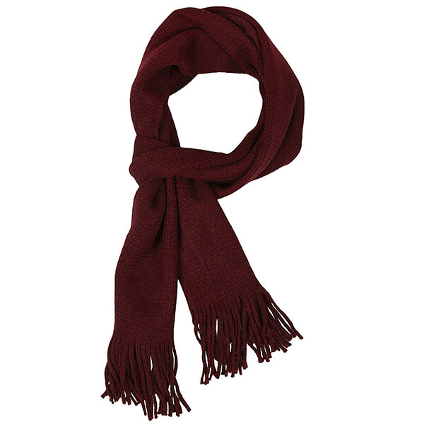 Buy Maroon Customized Woolen Muffler, Size - 24 * 190 cms Online ...