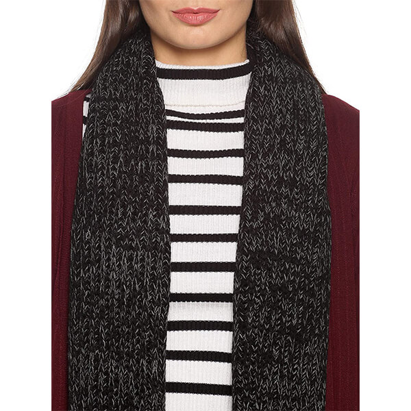 Buy Black Customized Knitted Muffler Online | yourPrint