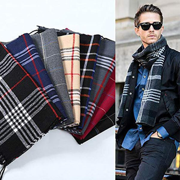 Buy Multicolour Customized Warm Woollen Mufflers Pack of 3 Online ...